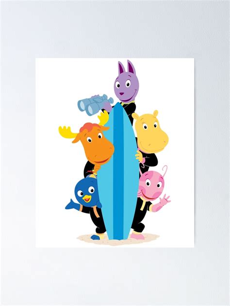 Attraction Amazing Adventures Interesting The Backyardigans Cool Poster For Sale By