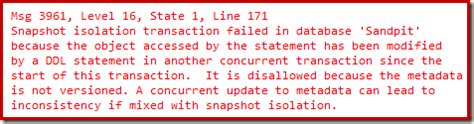 The SNAPSHOT Isolation Level SQLPerformance
