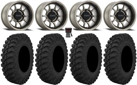 Method 409 15 Grey 5 2 Wheels 32 Crawler At Tires Yamaha Wolverine Rmax Ebay