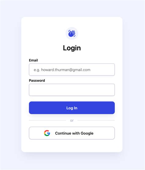 Login Form With Instant Email Validation Free Webflow Component