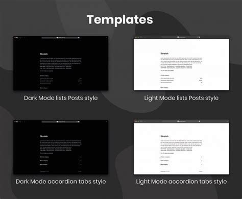 Minimal Blog Html And Css Blog Template Dark And Light Dabbas
