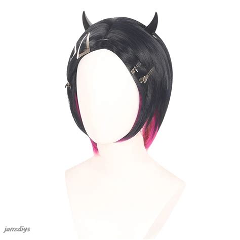 Clove Sexy Cosplay Anime Wig Costumes Valorant Headgear Halloween Women
