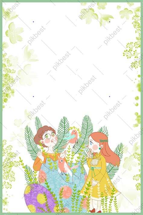 Drawing Style Girlfriends Day Poster Backgrounds Psd Free Download