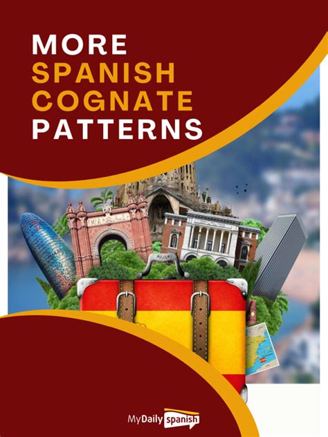 More Spanish Cognate Patterns Pdf English Language Grammatical Gender