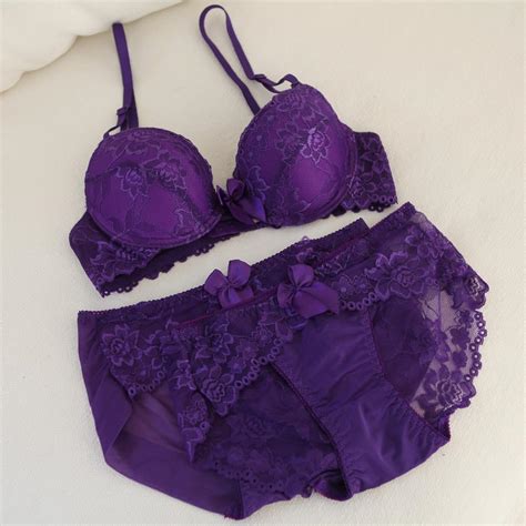 베로니카 퍼플 브라1 팬티2 와이어 속옷세트 에이블리