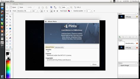 Paint Like Advanced Painting Program Pinta Reached To Stable Version Noobslab Eye On