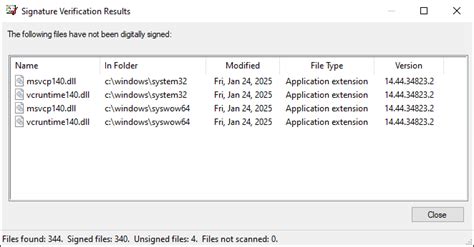 File Signature Verification Issue Solved Windows 10 Forums