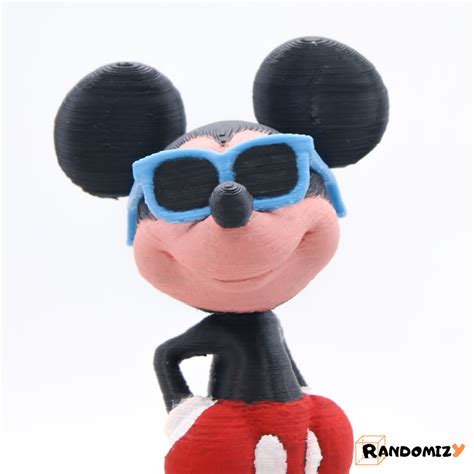 Mickey Mouse Chill Vibes With Sunglasses Fanart By Randomizy Printables Store