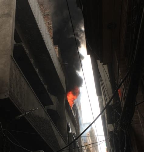 Punjab Ludhiana Hosiery Factory Fire लुधियाना में होजरी फैक्ट्री में