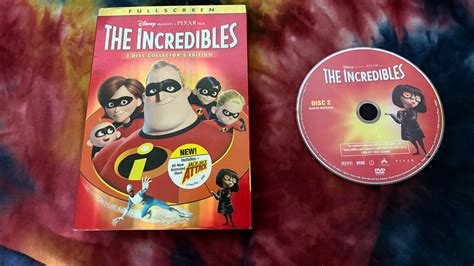 Opening To The Incredibles 2005 Dvd Disc 2 Youtube