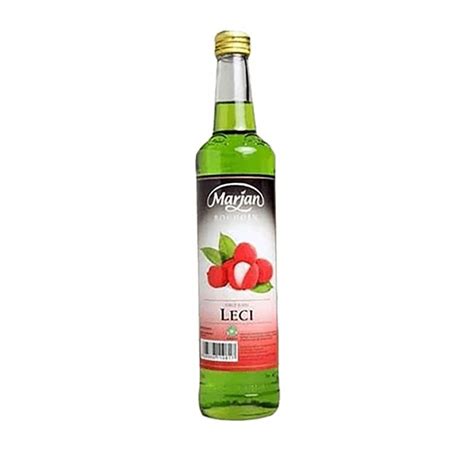 Marjan Boudoin Syrup Lychee 460 Ml H2o Mart