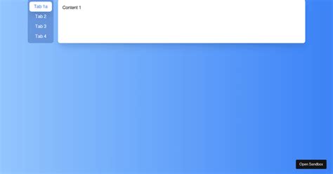 Vue Js Tabs Forked Codesandbox