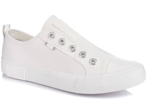 Big Star Ll Damskie Trampki Tenis Wki Klasyczne Wsuwane Bia E Bia Y Sklep Sportowy Atom