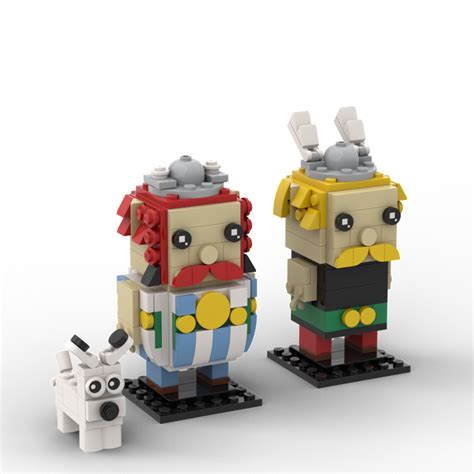 Lego Moc Asterix And Obelix By Majo Club Rebrickable Build With Lego