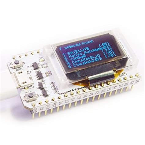 Hiletgo Esp32 Oled Wifi Kit Esp 32 096 Inch Blue Oled Display Wifibluetooth Cp2012 Internet