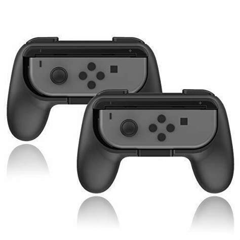 New Beastron 2pcs Joy Con Grips Compatible With Nintendo Switch Black EBay