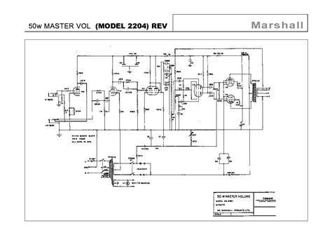 Exploring The Marshall Dsl100h Schematic Unraveling The Secrets Of A Legendary Amp