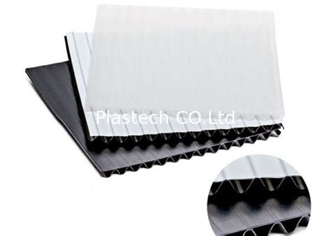 Flexible Packaging Plastic Polyethylene Corrugated Sheet