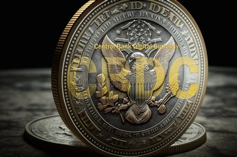 Cbdc Central Bank Digital Currency Ai Generation Stock Illustration