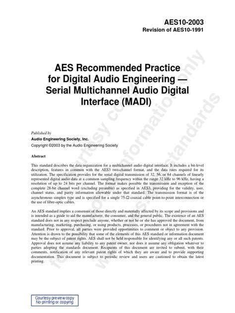 aes 10 2003 pdf bit rate information and communications technology
