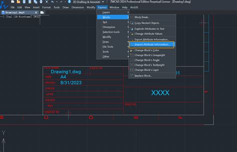 ★how To Export And Import Block Attributes In Zwcad Technical Knowledge Base En Confluence
