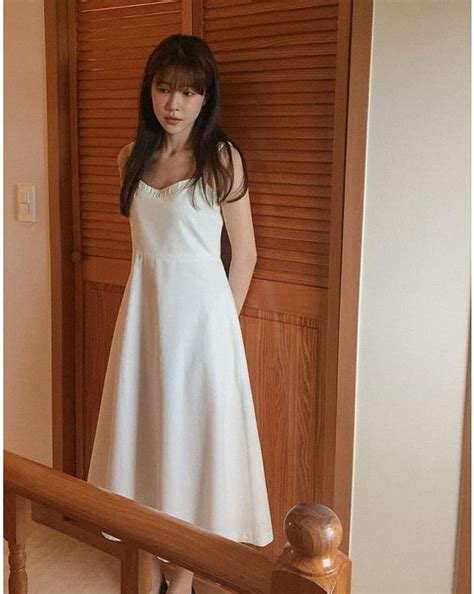 螞蟻阿宅100韓國代購官網正品支持驗證cherrykoko 時尚百搭氣質甜美長版吊帶連身裙 預購乳白色 Yahoo奇摩拍賣