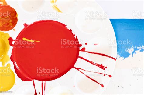 다른 색상 오일 페인트 패턴 또는 다양 한 색상의 배경 직물에 색상의 닫습니다 개념에 대한 스톡 사진 및 기타 이미지 개념