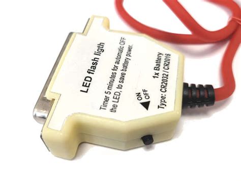 POGO ADAPTER SOIC8 WITH CLEAR CAP AND LED