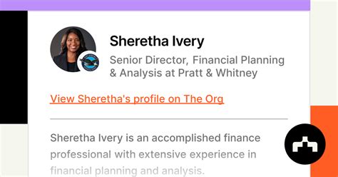 Sheretha Ivery Senior Director Financial Planning And Analysis At