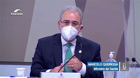 Ministro Da Saúde Marcelo Queiroga é Questionado Na Cpi Da Covid 19