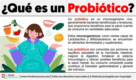 Que Es Un Probiótico Definición De Probiótico