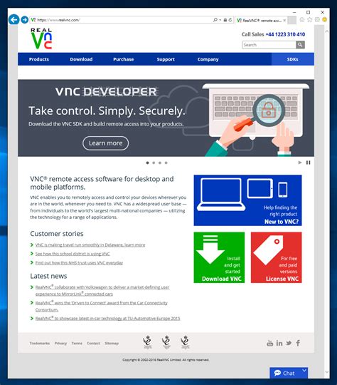 Real Vnc Viewer のインストール