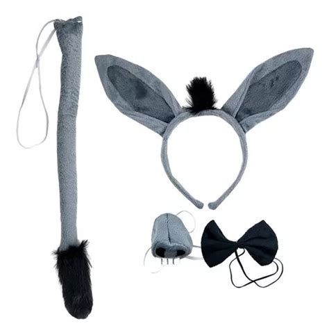 Diadema Con Orejas De Burro Accesorios De Disfraz De Burro Meses Sin