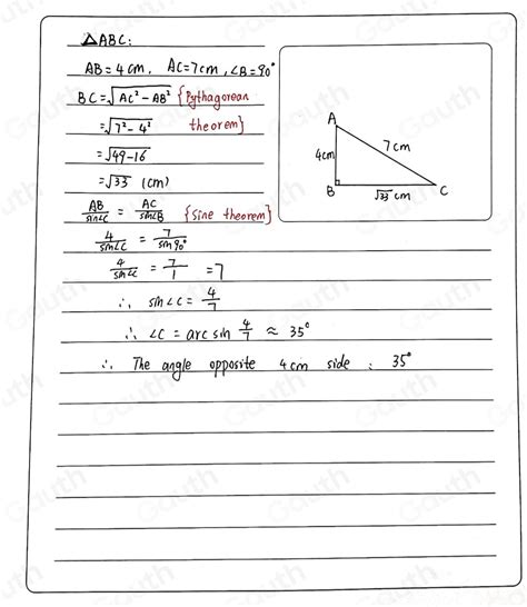 solved using a pencil pair of compasses and ruler construct a right