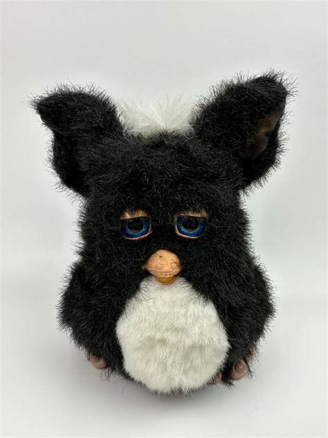 Emoto Tronic Charcoal Furby With Blue Eyes No Tags And No Box Tested