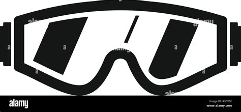 Safety Glasses Icon Simple Illustration Of Safety Glasses Vector Icon
