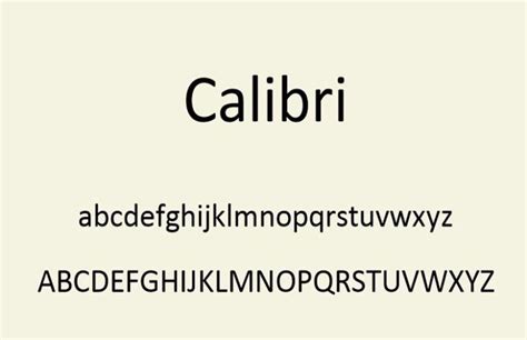 Calibri Font Free Download Font Pearl