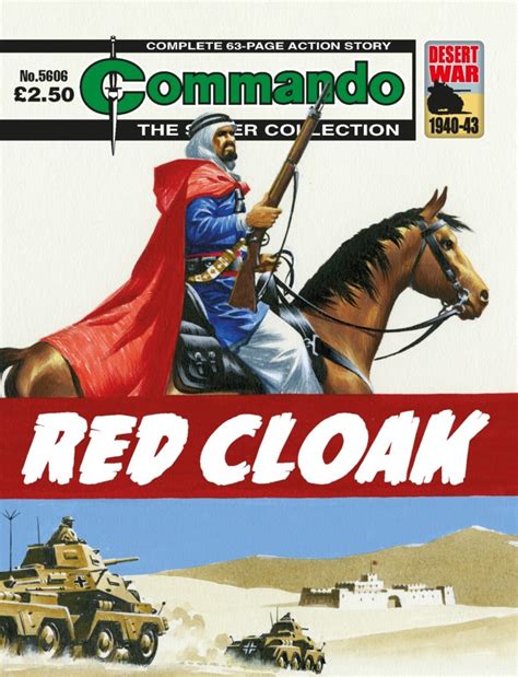 Commando For Action And Adventure 5606 Red Cloak Issue