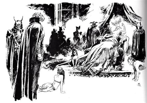 Guin Saga Series Illustration By Jun Suemi Bianco E Nero
