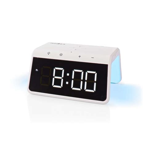 Reloj Despertador con carga inalámbrica Certificación Qi 5 7 5