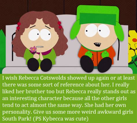South Park Rebecca And Kyle