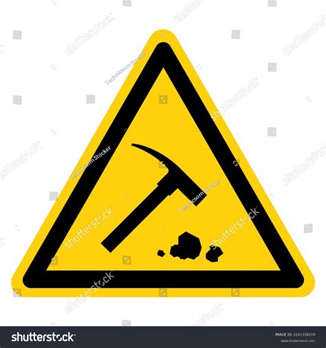 Coal Mining Symbol Sign Vector Illustration Stock Vector Royalty Free