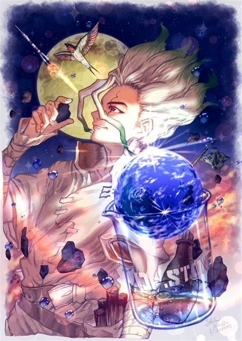 Pin By Sebastian Nol On Dr Stone Anime Art Anime Background Anime
