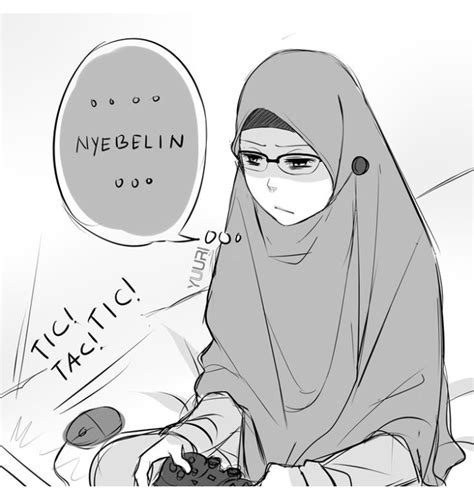 Pin By Sss On Hijab Lovers And Muslim Hijrah Anime Muslimah Anime Muslim Islamic Cartoon