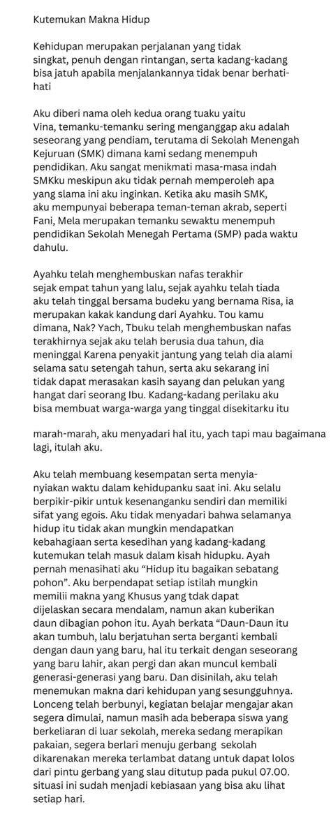 Contoh Cerpen Menarik Viral Update Vrogue Co