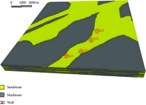 Lithofacies Model Of M Gas Field Download Scientific Diagram