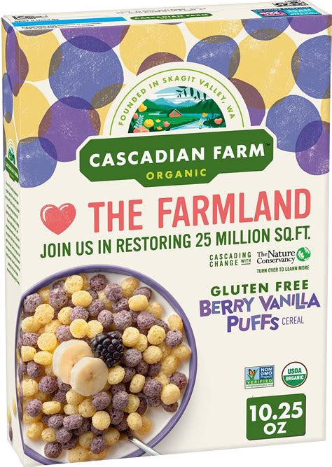 Cascadian Farm Organic Puffs Cereal Berry Vanilla Price