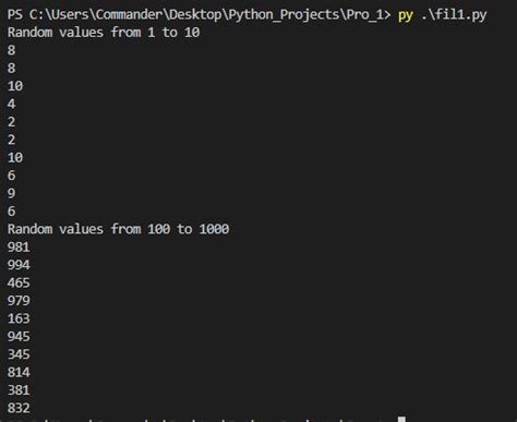 Python Random Values Zone Of Development