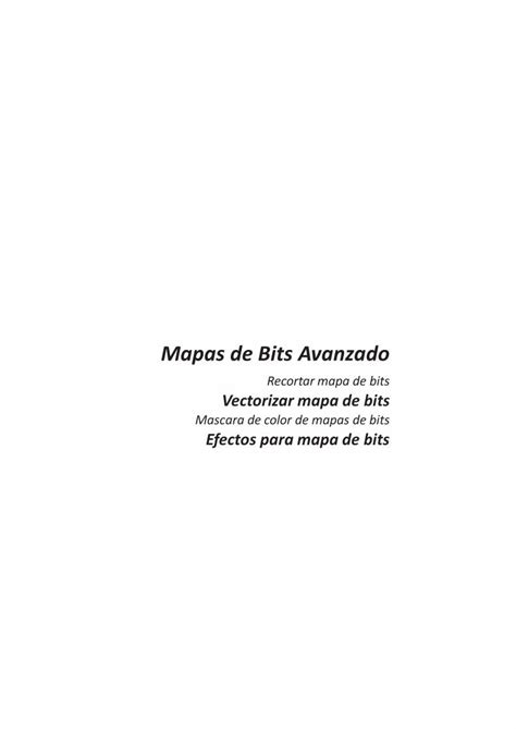 Pdf Coreldraw Curso Basico Modulo5 Mapa De Bits Avanzado Dokumen Tips