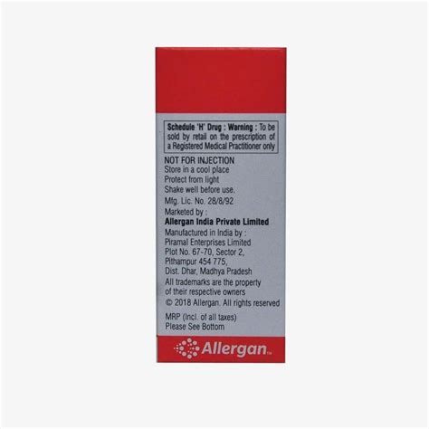 Fml T Eye Drops 5 Ml At ₹ 88 Piece In Nagpur Id 2854530815255